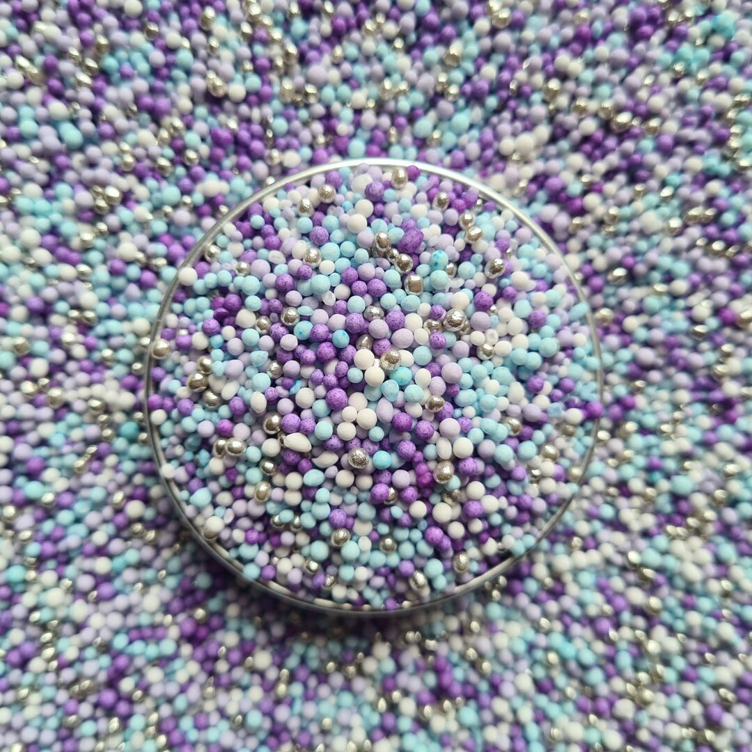 WINTER FROST 50g 100g 200g Sprinkles Cake Decorating Australia Sprinkle Mix Sprinkles Australia ...