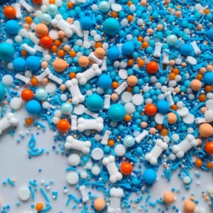 BLUEY TAILS 120g Sprinkles • Cake Decorating Australia • Sprinkle Mix ...