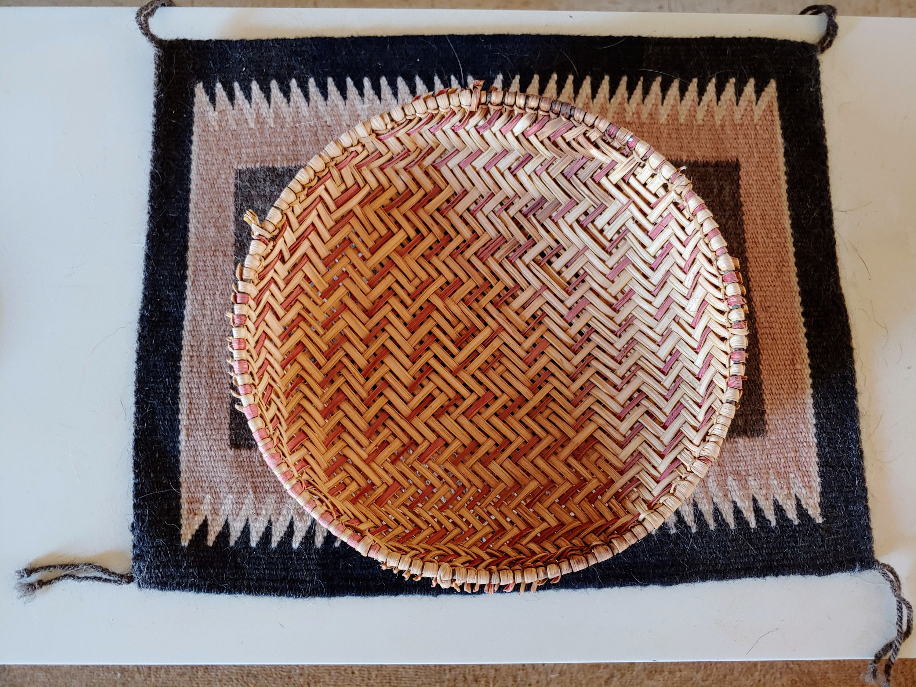 Vintage Hopi Sifter Basket, Tutsaya - Etsy