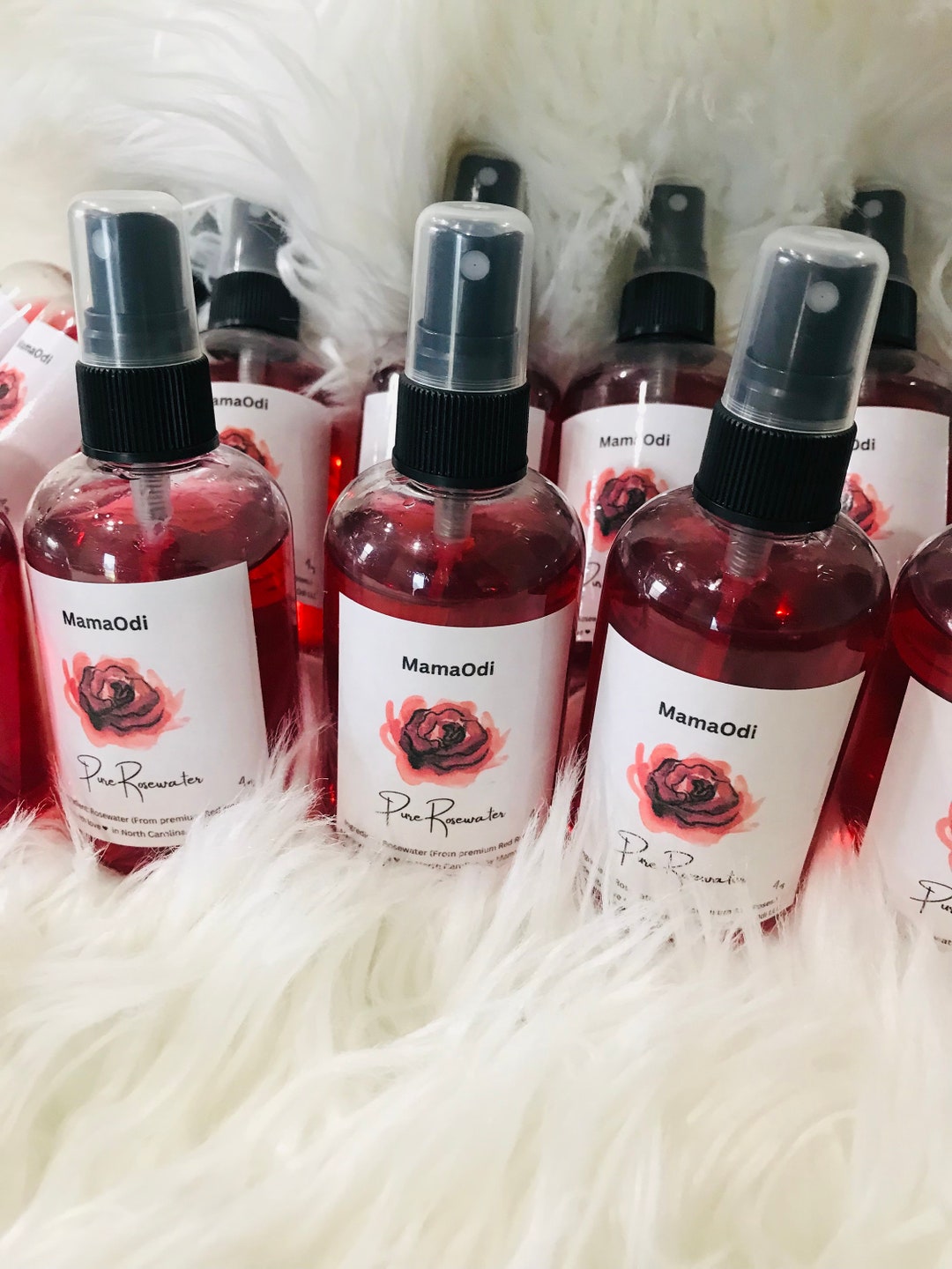 100% Pure Rose Water Spray Mist|facial Toner| Skin Hydrator & Refresher ...