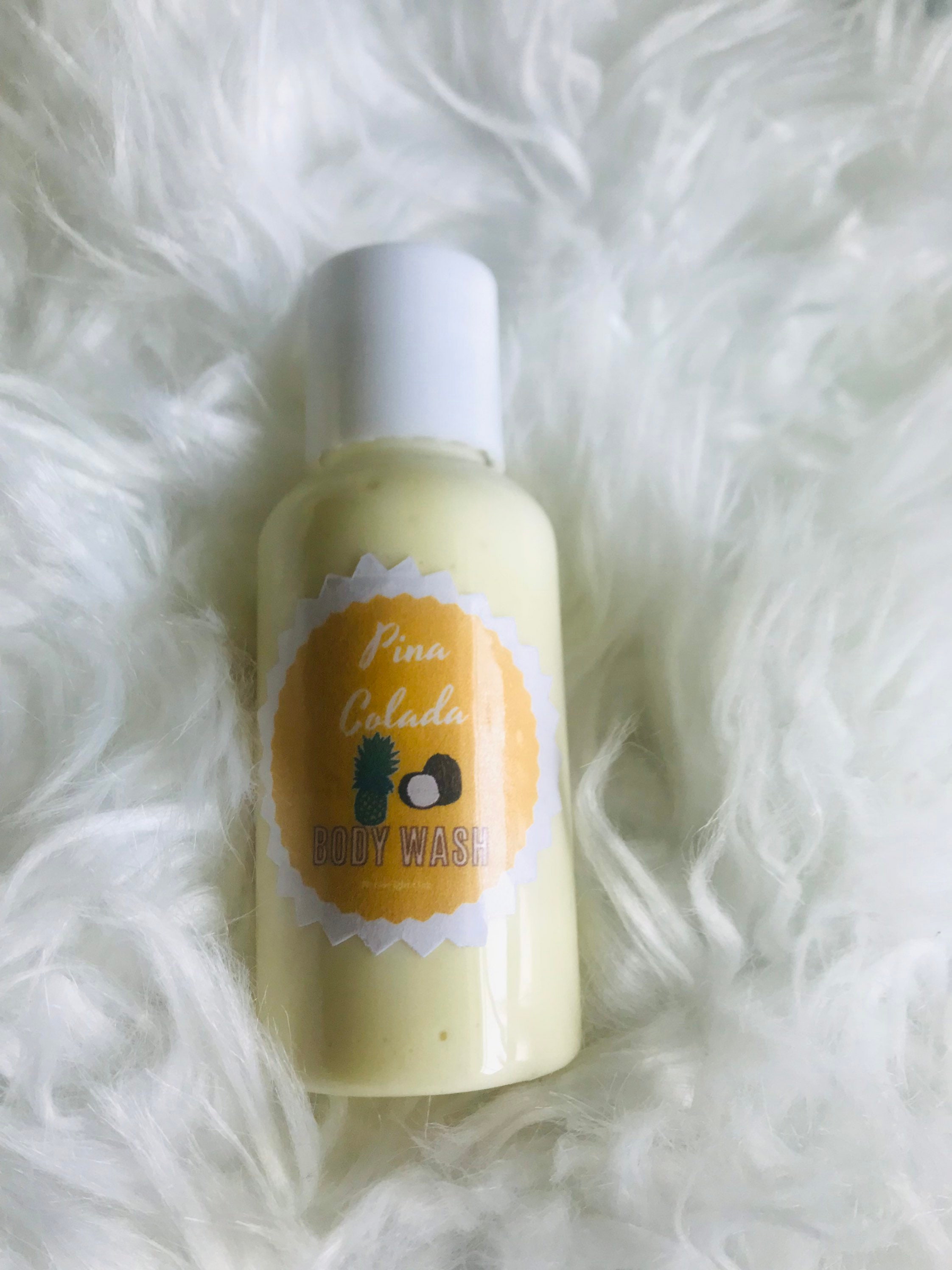 Pina Colada Creamy Body Wash with Pineapple Juice and Coconut | Etsy