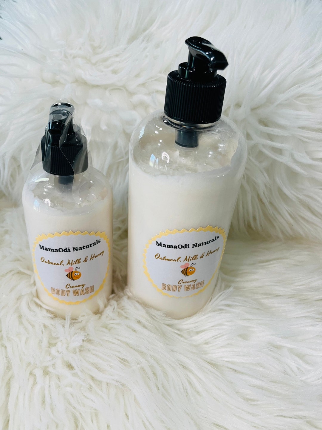 Oatmeal Milk and Honey Creamy Body Wash Liquid Shower Cream Gift Idea ...
