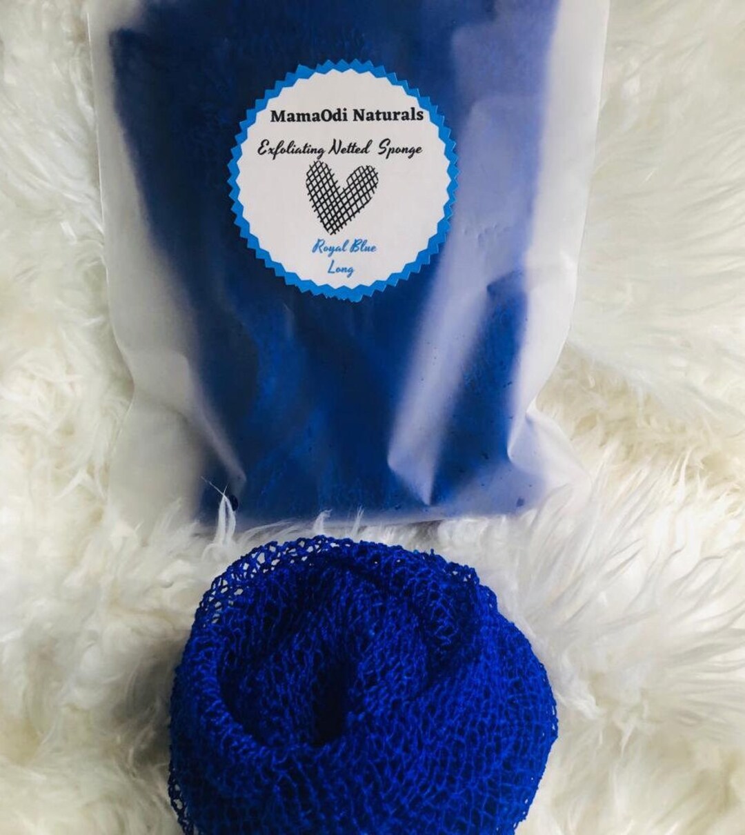 Exfoliating Netted Bath Sponge Original Long Sapo African Net Mesh ...