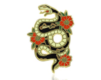 Cobra Snake Pin - Etsy
