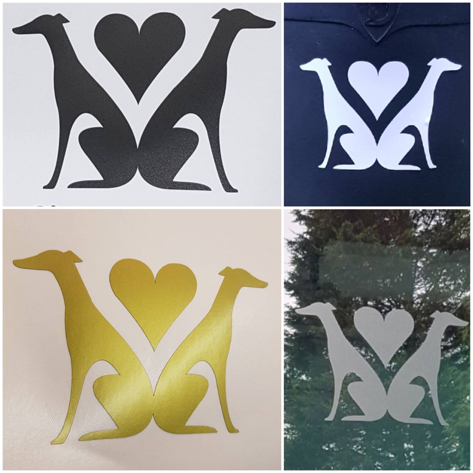 SIGHTHOUND LOVE STICKER Decal. Greyhound Whippet Lurcher Iggy - Etsy