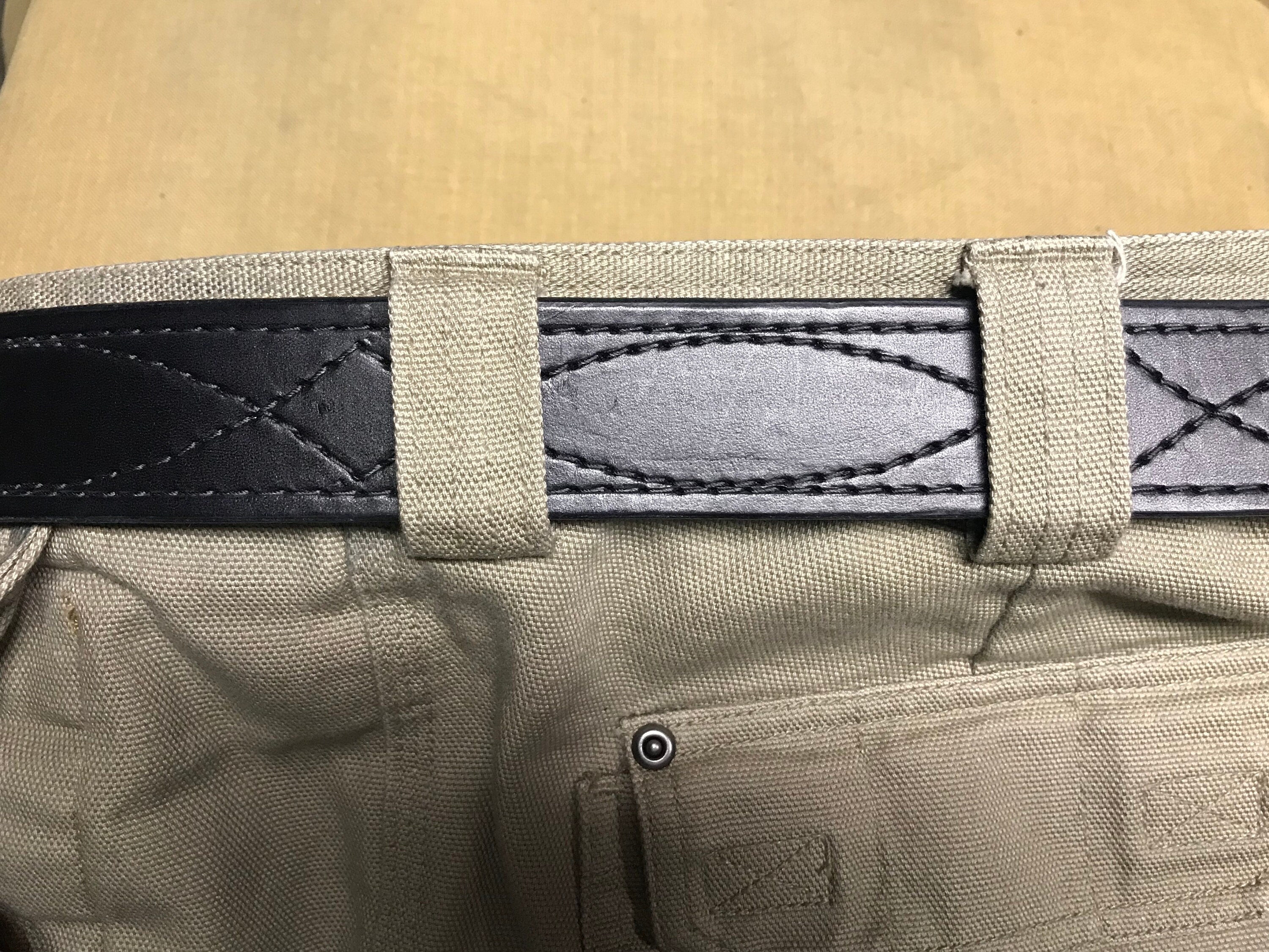 The gunslinger Leather Belt Carry Belt - Etsy