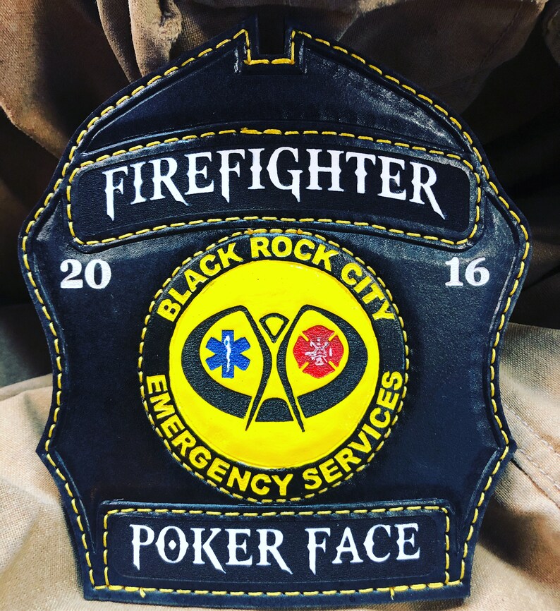 Custom Image Fire Helmet Shield - Etsy