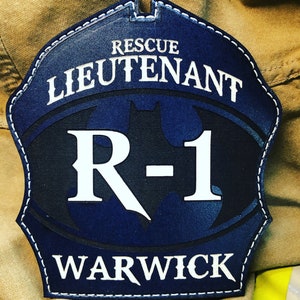 Custom Image Fire Helmet Shield - Etsy