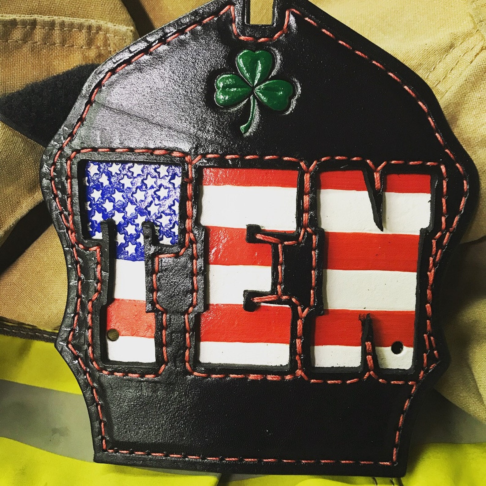 The old Glory Fire Helmet Shield - Etsy