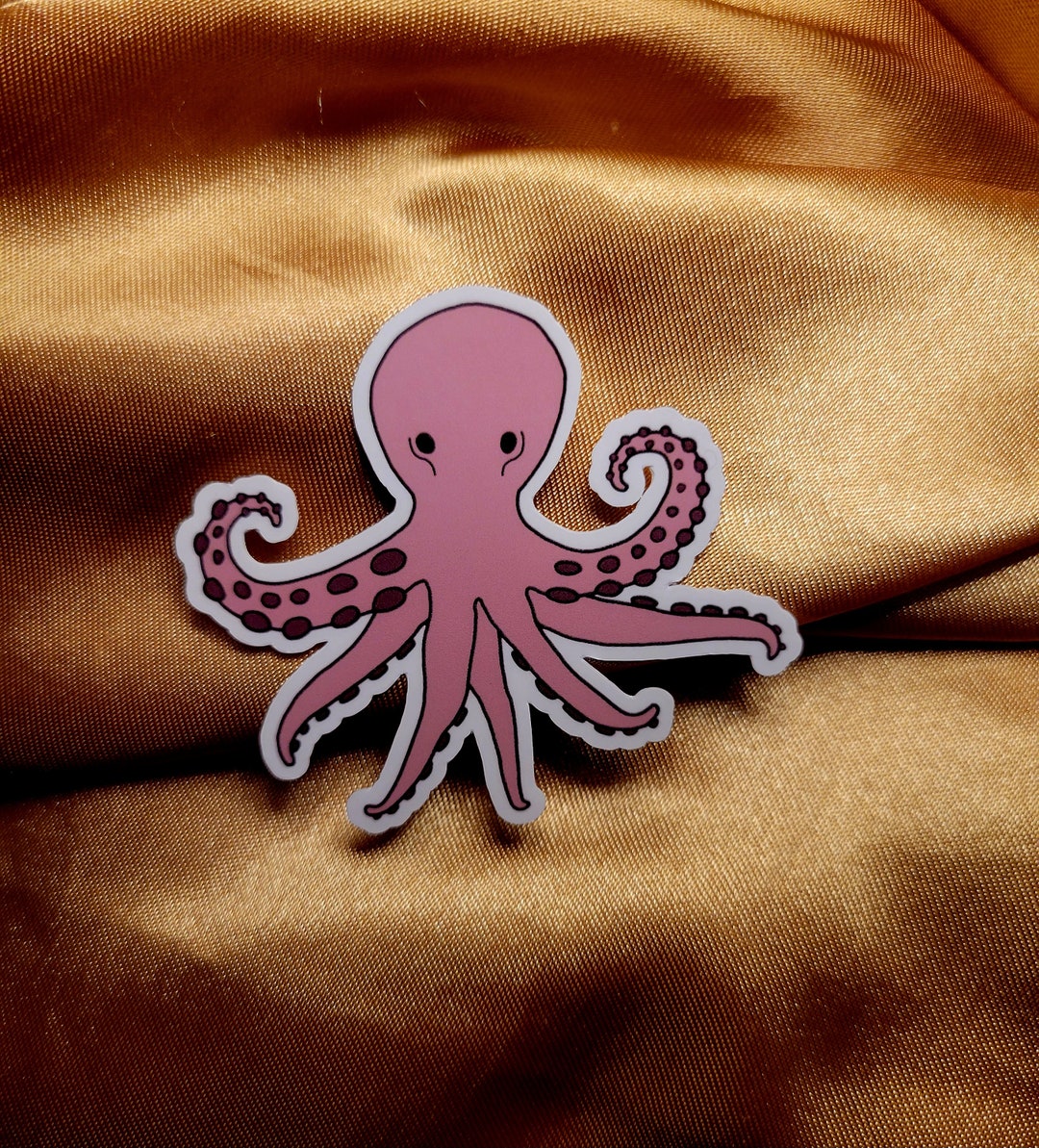 Octopus Vinyl Sticker - Etsy