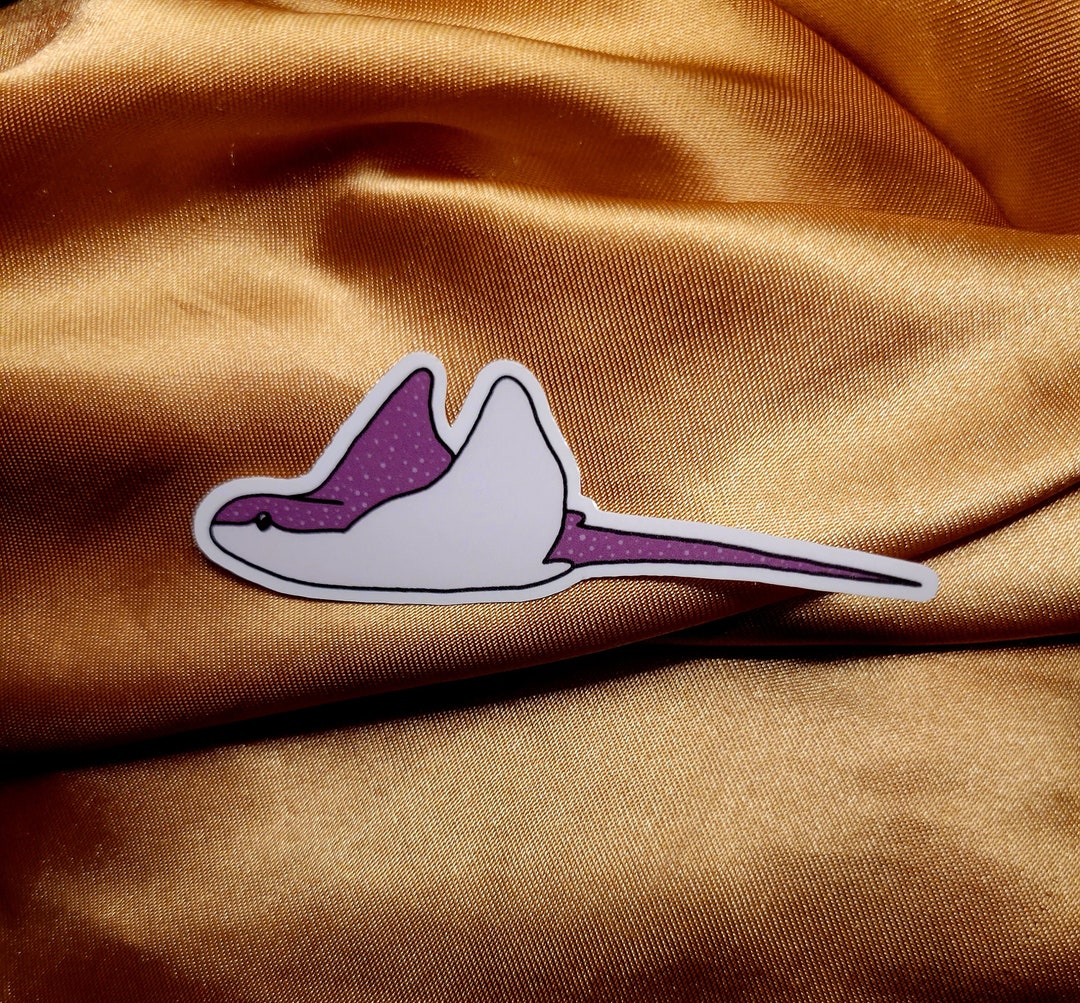 Manta Ray Vinyl Sticker - Etsy