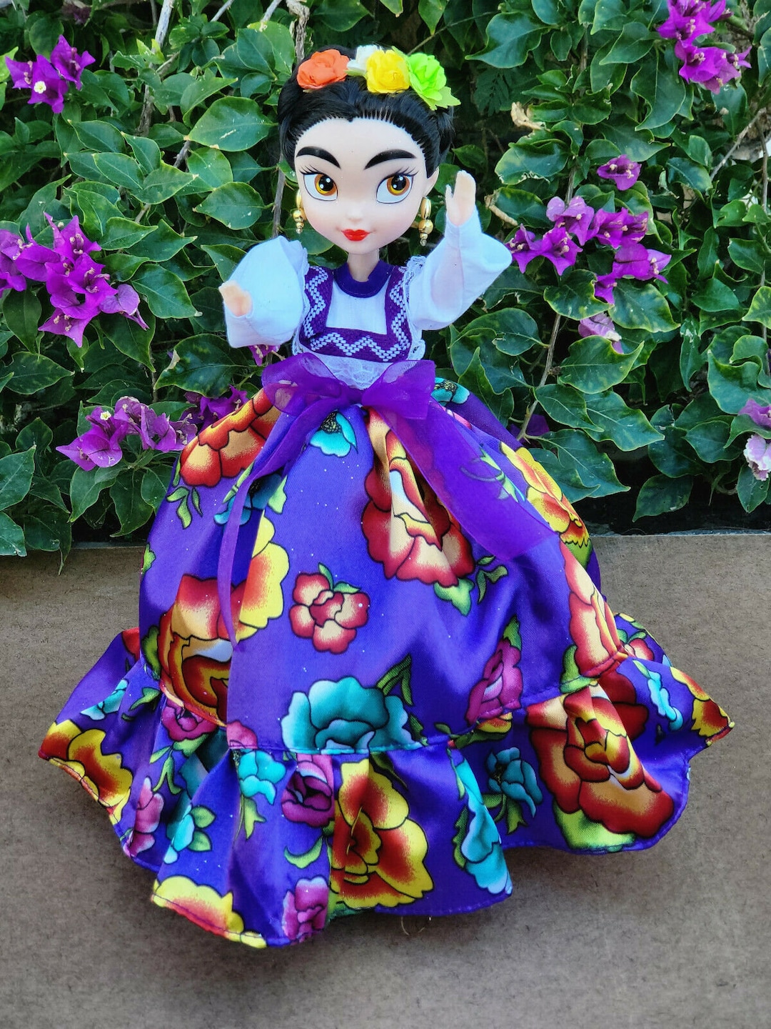 Frida Kahlo Doll - Etsy