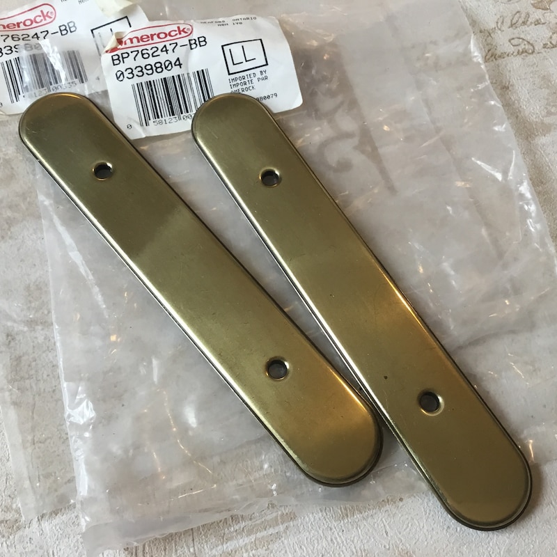 Brass Backplate - Etsy