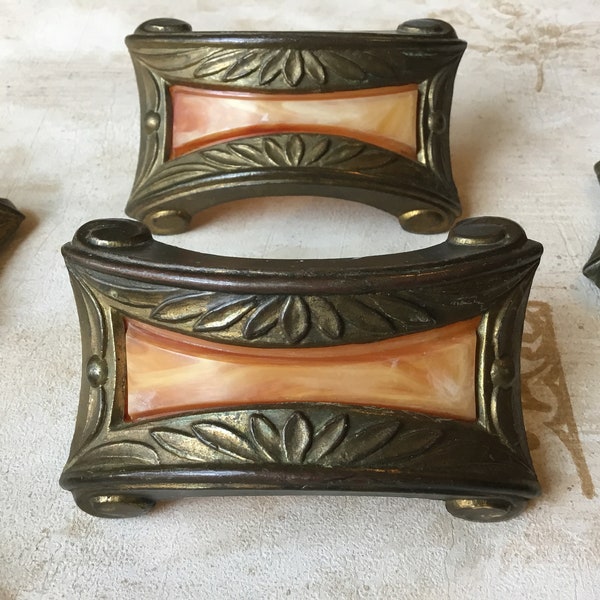 Vintage Bakelite Drawer Pulls - Etsy