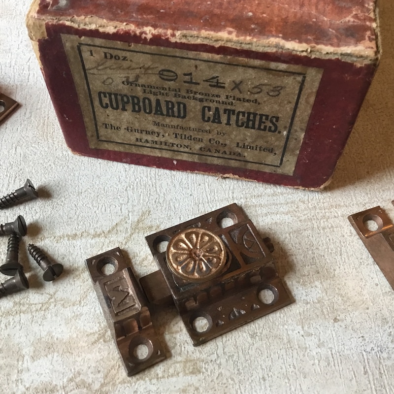 Vintage Cabinet Latches - Etsy