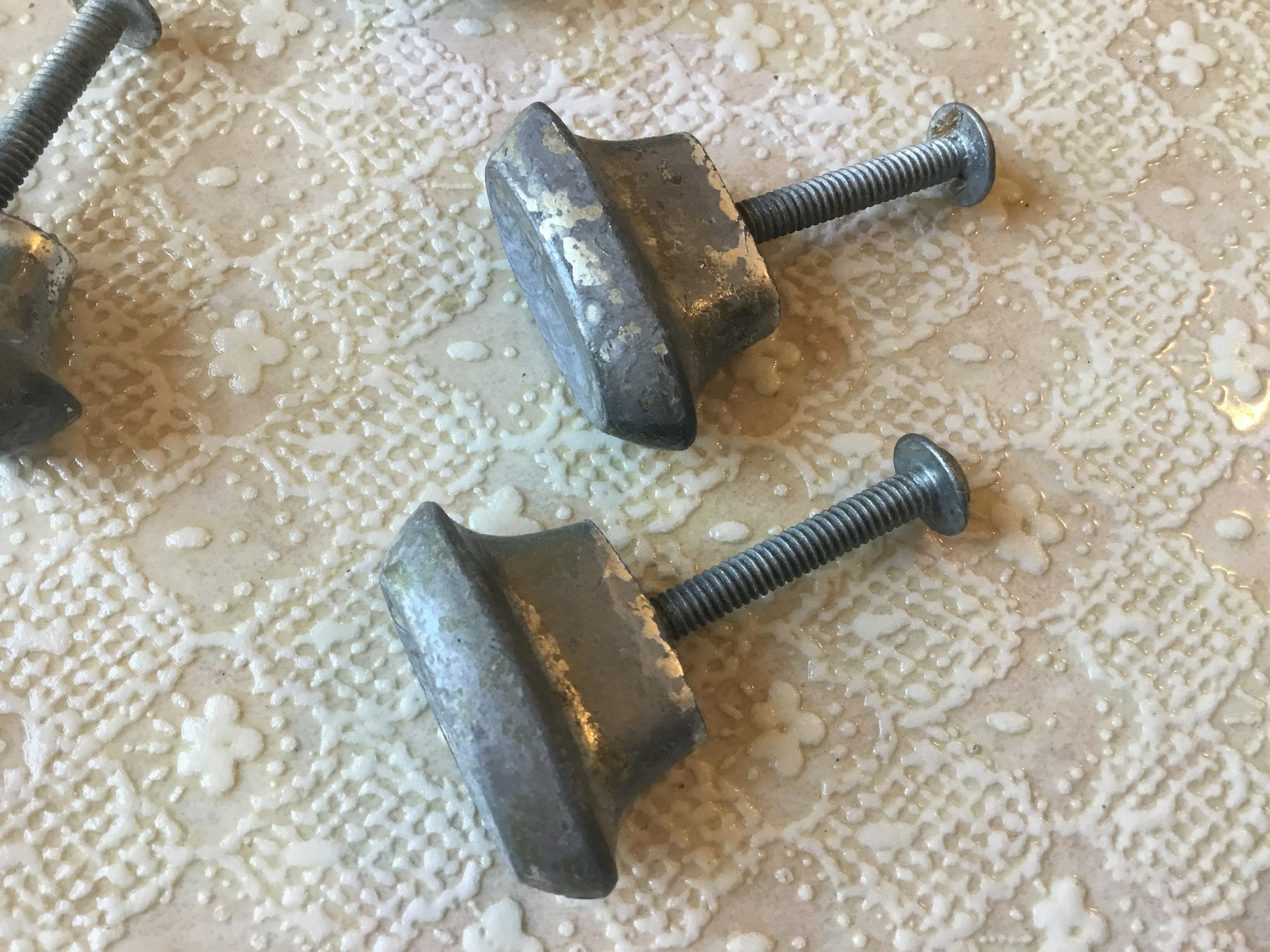 Home & Living Knobs & Pulls Mid Century Modern pair of Small Retro ...