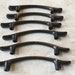 MCM Drawer Handles, 1962 Satin Copper Plated Cabinet Pulls, Set of 6 ...