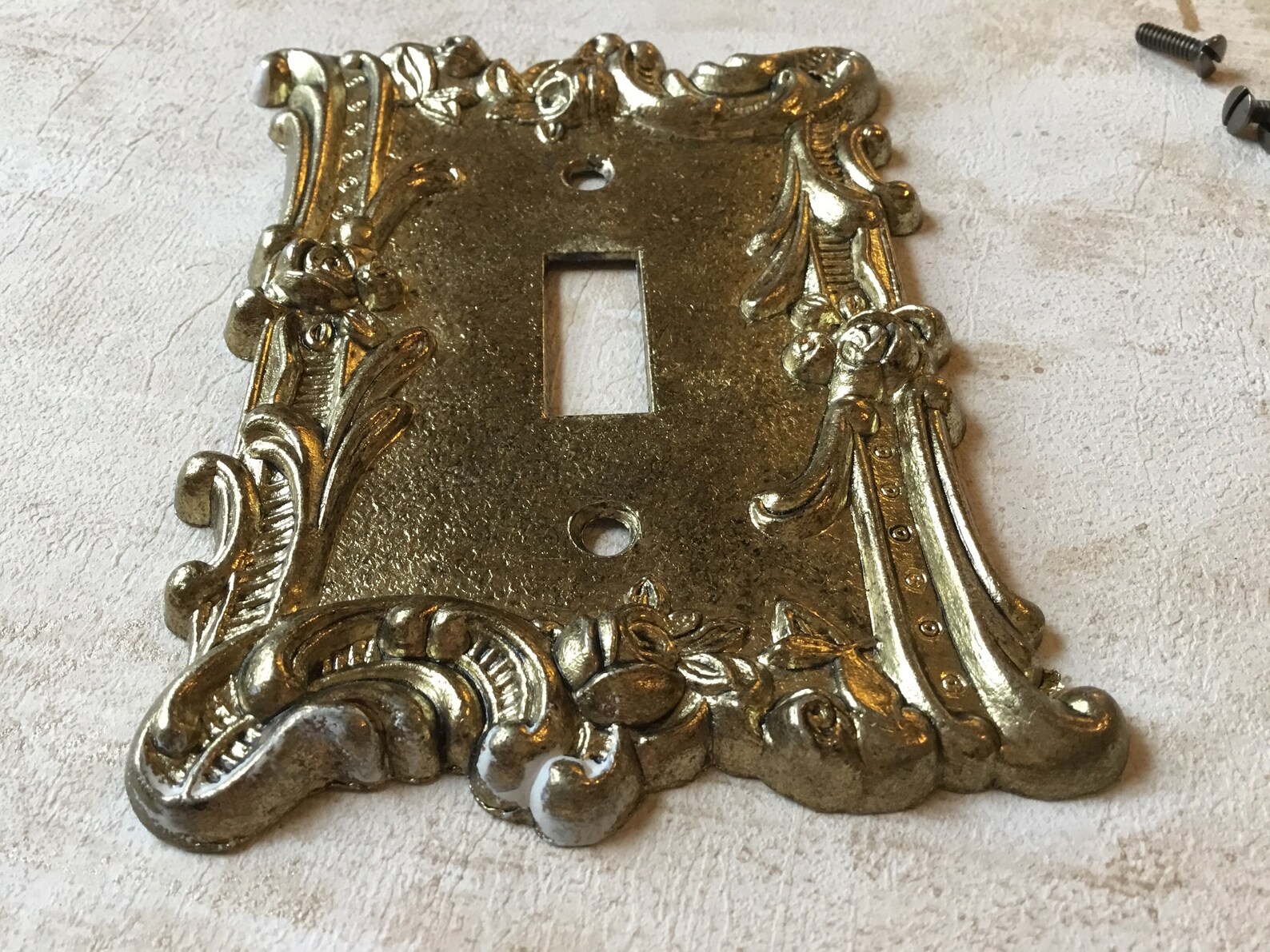 Vintage Switch Plate With Matching Outlet Cover Duplex - Etsy