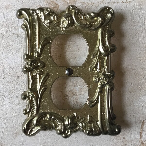 Vintage Outlet Cover - Etsy