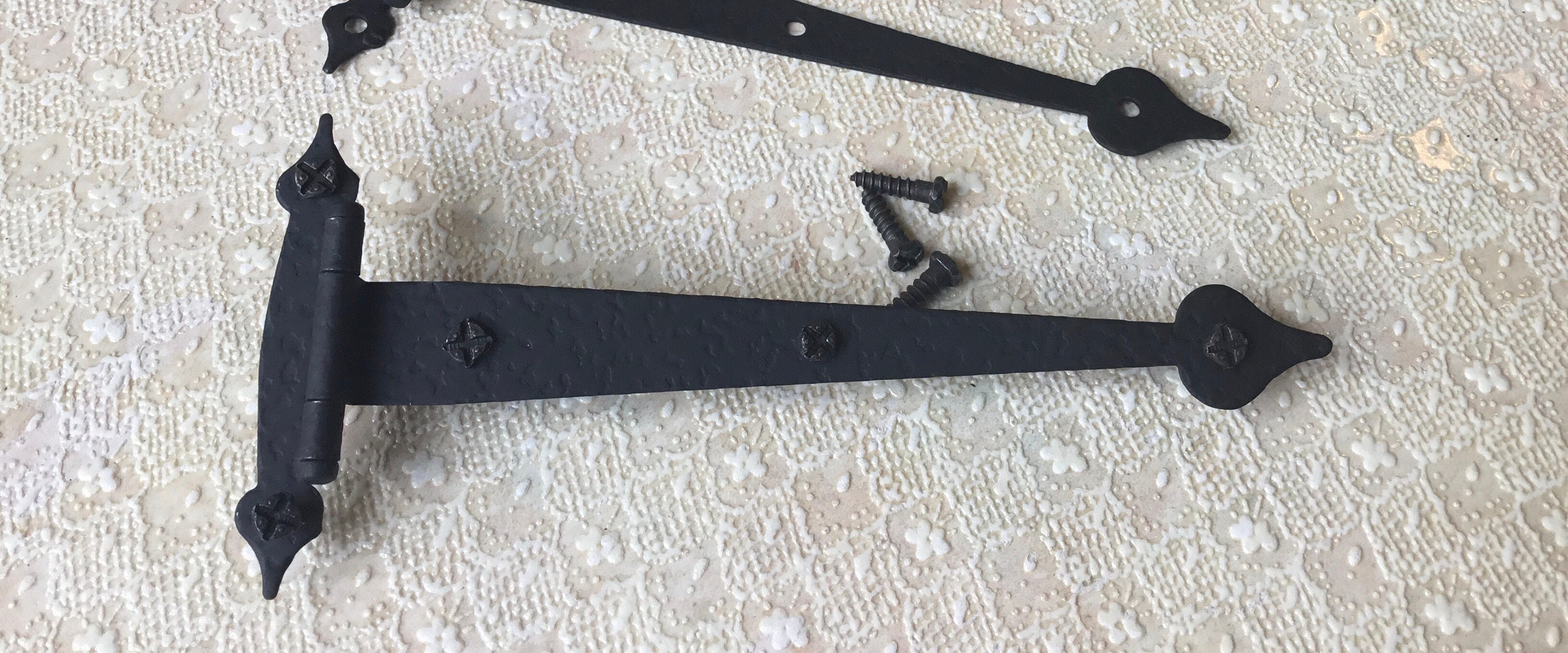 Vintage Colonial Hinges Pair 2 NOS Flush Mount 7 Black - Etsy