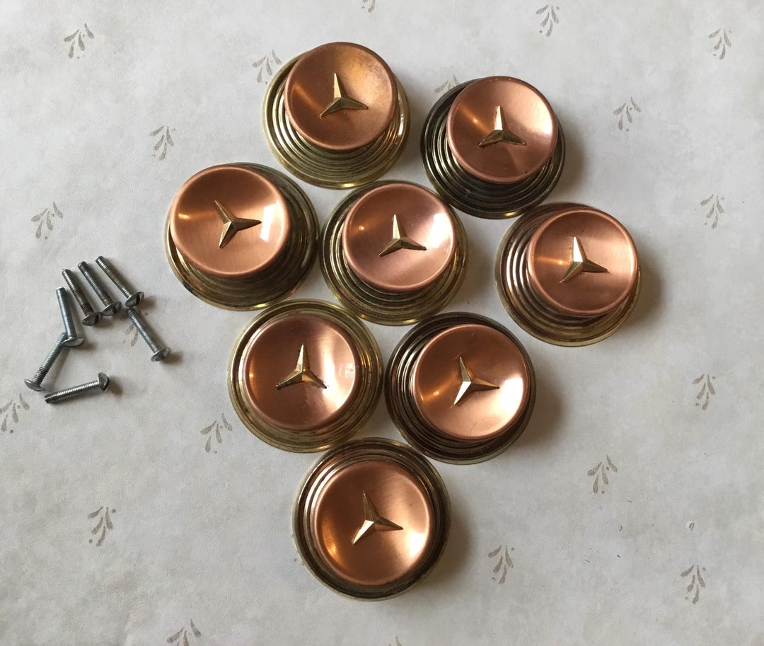 MCM Credenza Pulls MCM Starburst Pulls Mercedes Stars With Matching ...