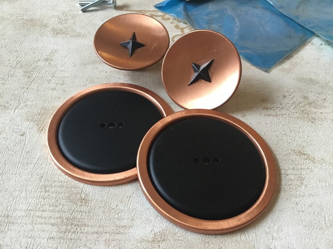 Retro Atomic Starburst Pulls Mercedes Stars With Matching Backplates ...