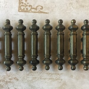 MCM Cupboard Handles, Spanish Colonial Dresser Drawer Pulls, Set of 14 ...