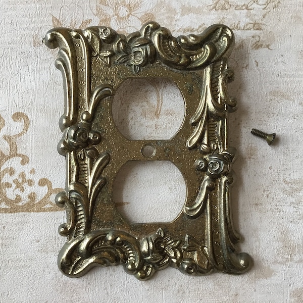 Vintage Outlet Cover - Etsy
