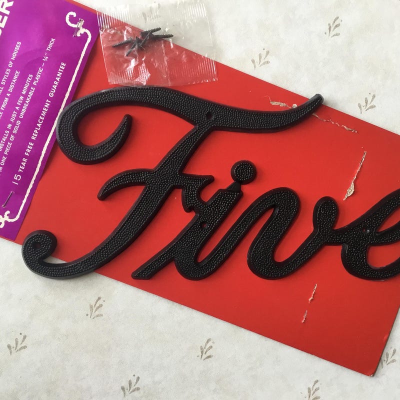 Mcm House Numbers - Etsy