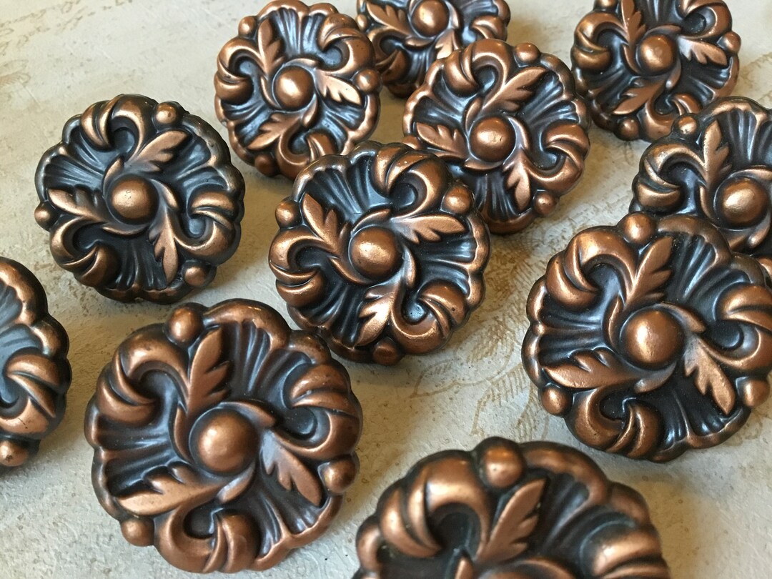 French Provincial Knobs Set of 12 1960’s Amerock Modern Provincial ...