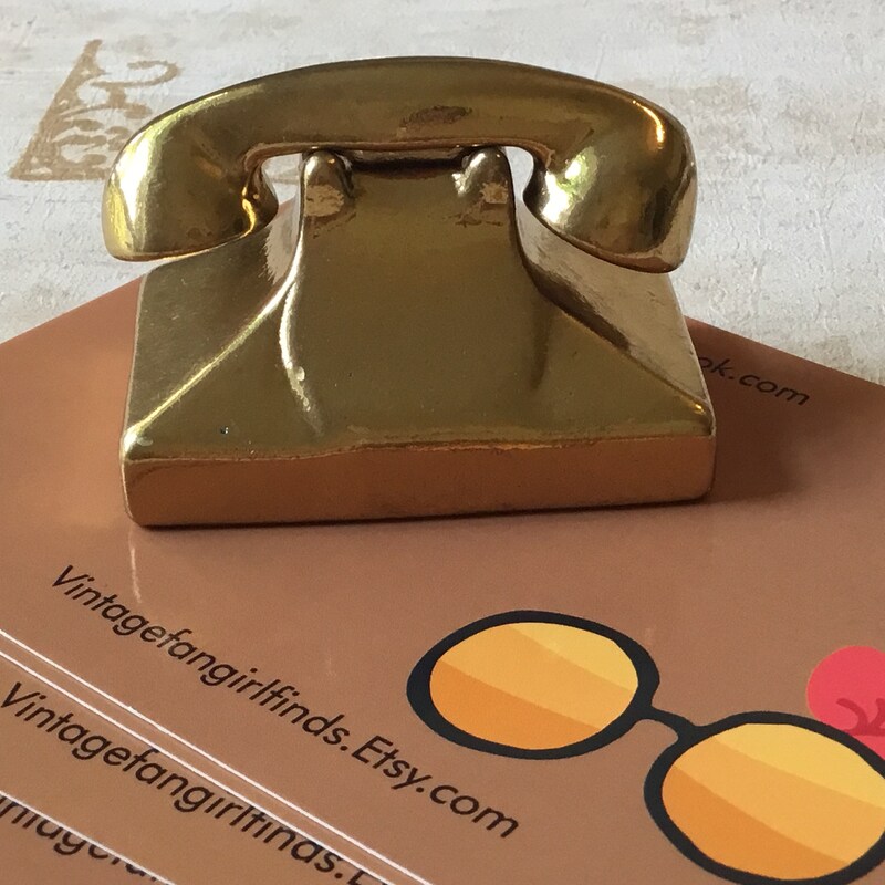 Brass Paperweight - Etsy