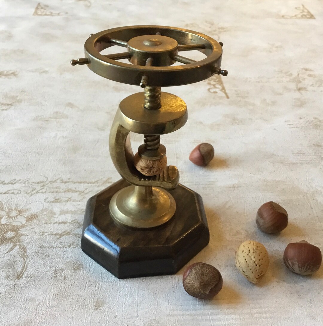 Vintage Brass Nautical Nutcracker, Vintage 1970’s Brass Nautical Ship’s ...