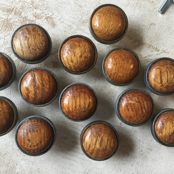 Wood Cabinet Knobs - Etsy