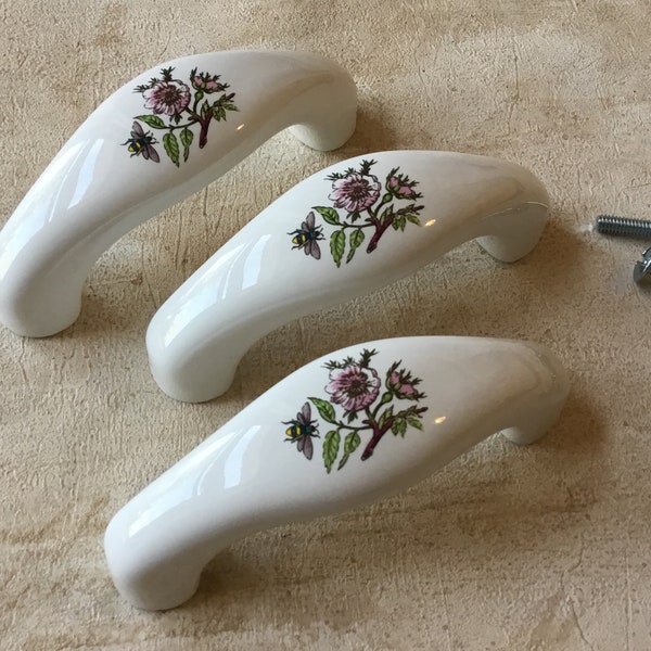Ceramic Drawer Pulls - Etsy