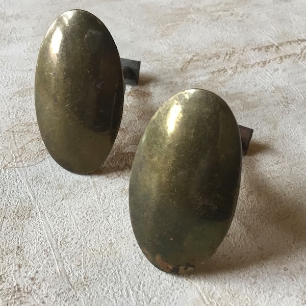 Antique Brass Knobs - Etsy