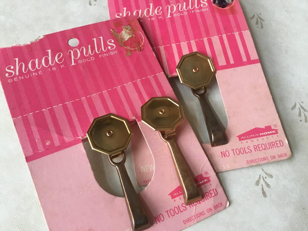 Vintage Shade Pulls Vintage Window Shade Pulls Set of 3 Vintage Shade ...