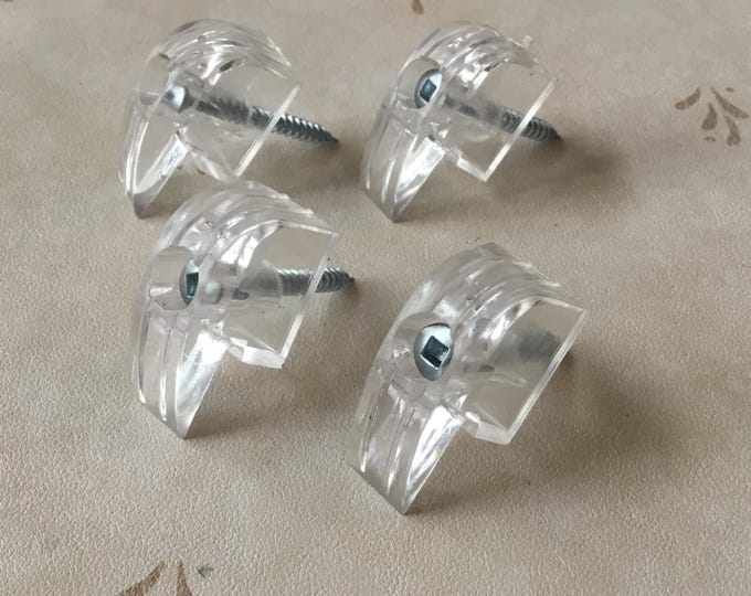 Vintage Mirror Clips Vintage Vanity Mirror Clips Set of 4 Vintage 1970 ...