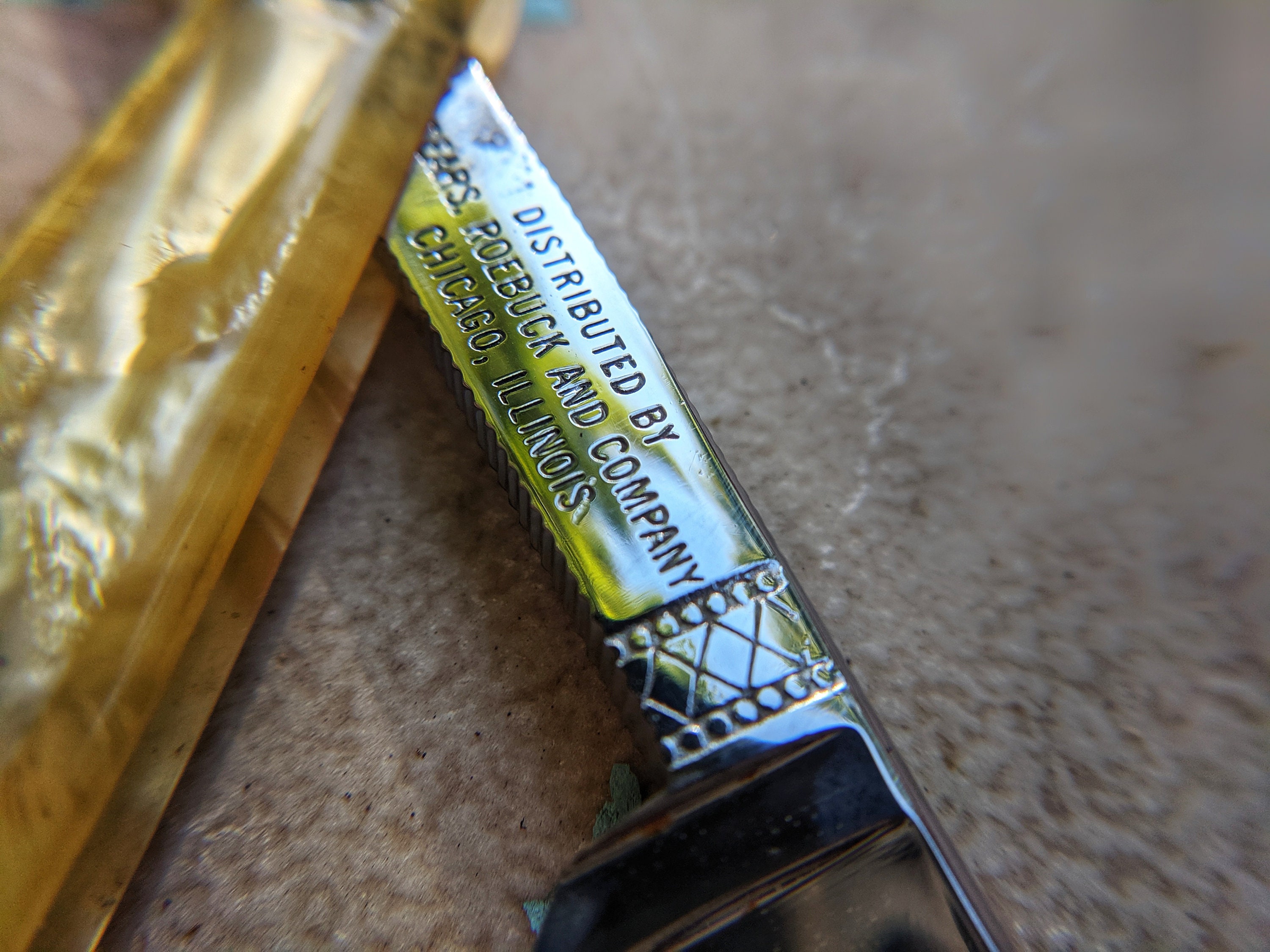 Sta Sharp Minty Straight Razor Fine Chromized Steel Fully Guaranteed ...