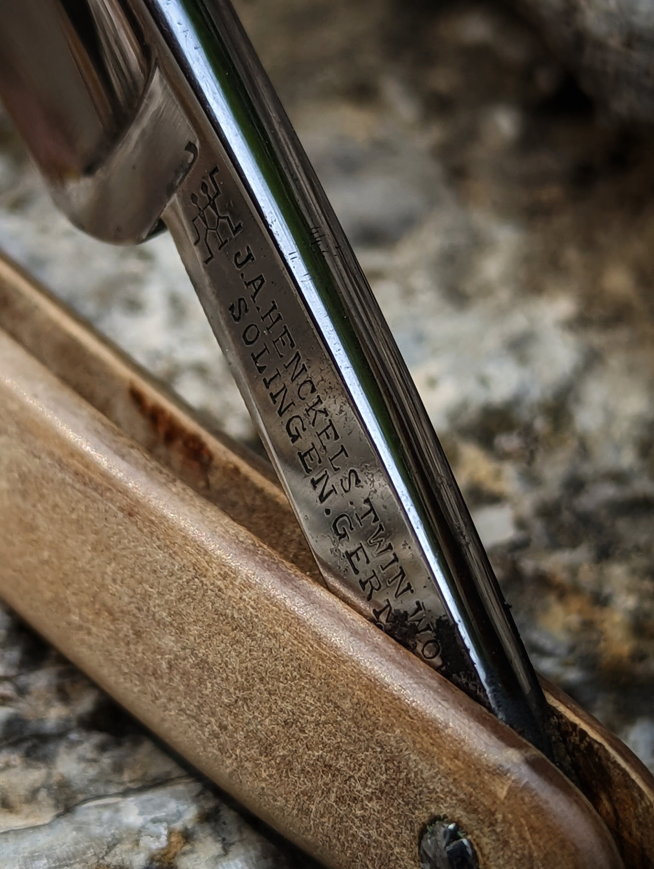 RARE J.A. 6/8 Henckels Twinworks 401 Straight Razor shave ready