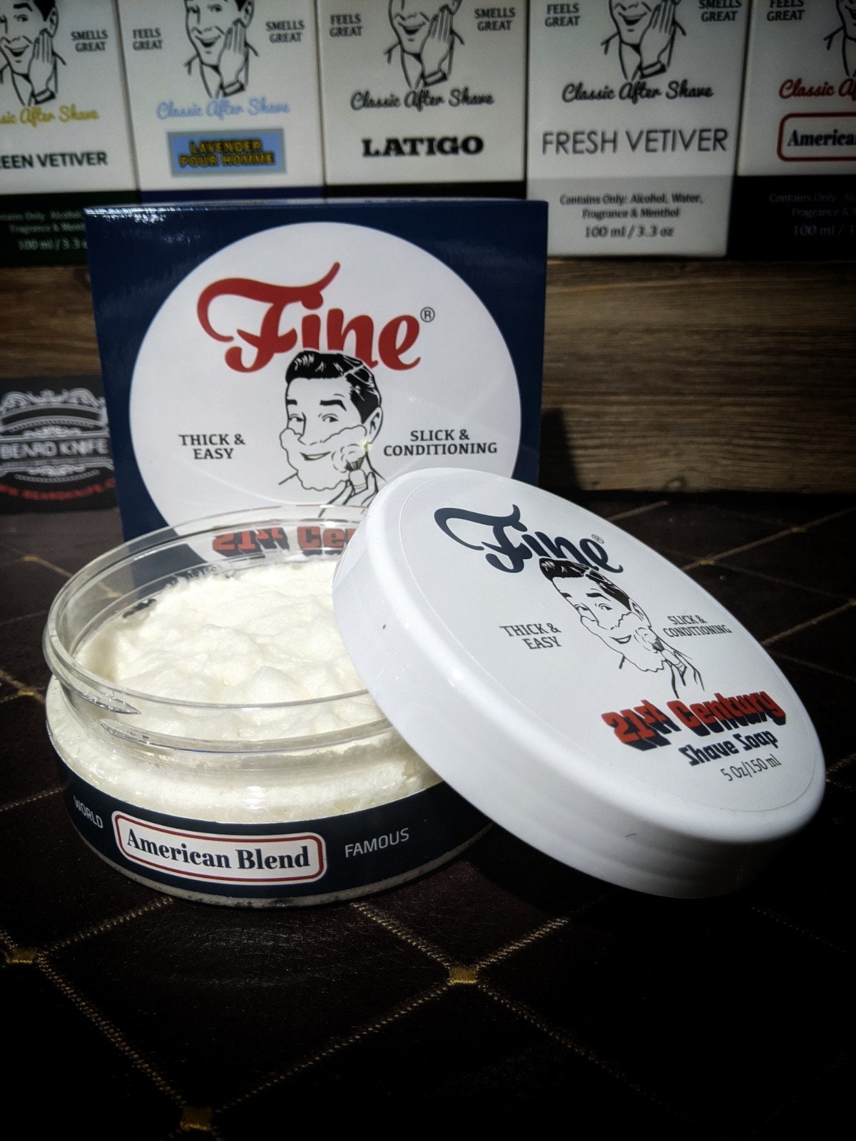FINE American Blend Shaving Soap 5oz Italian made
