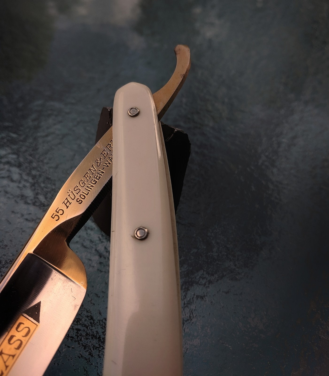 Beautiful Solingen High Class Husgen & ERN Germany straight razor Shave ...