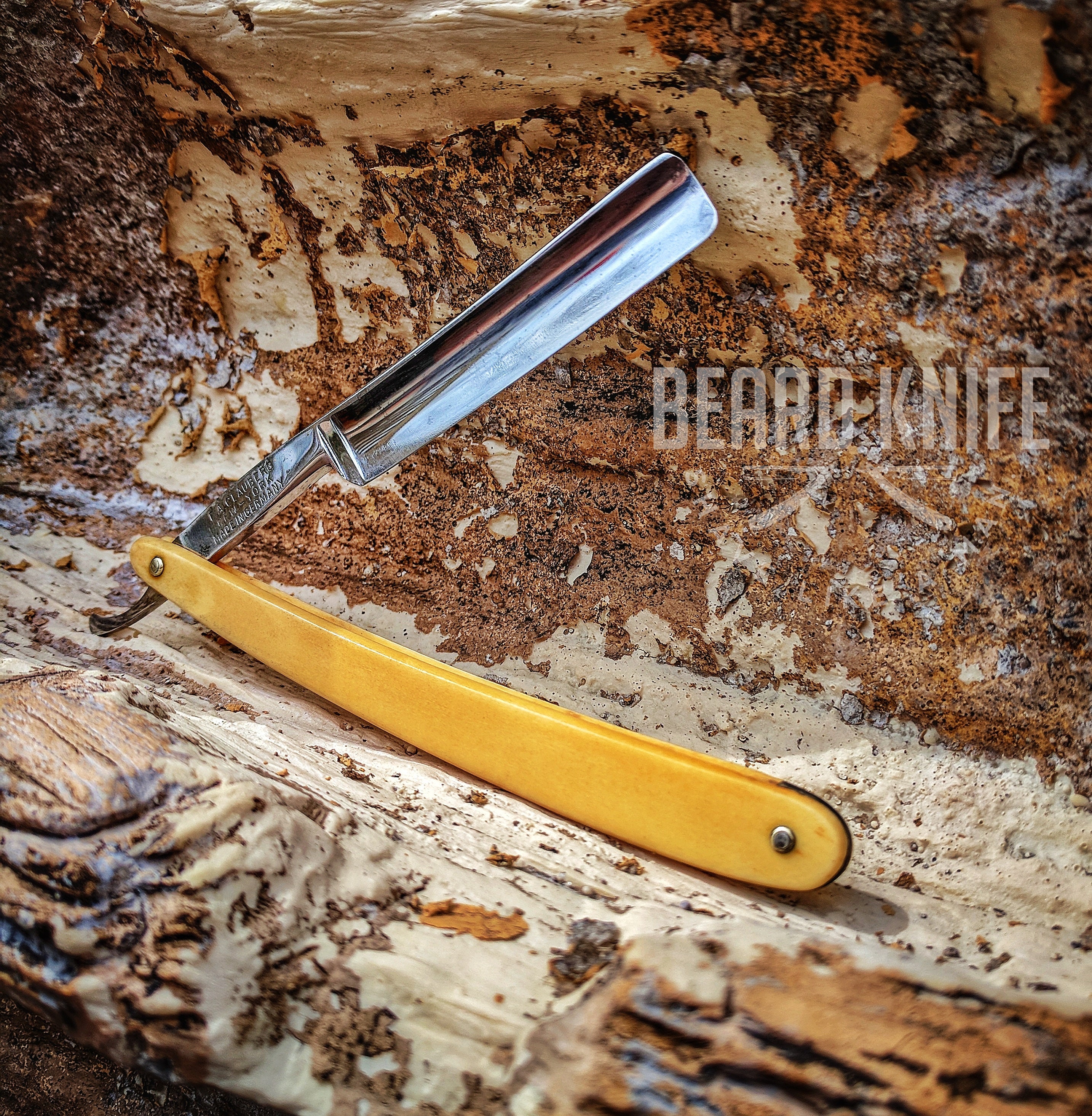Shave Ready Vintage German Straight Razor F.A. Clauberg New york made ...