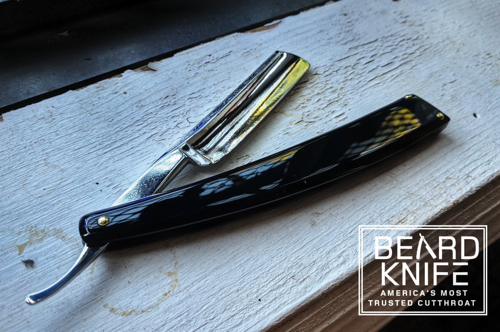 Rare Ornate Vintage C.F. Schwartz High Class Straight Razor that is 11/ ...