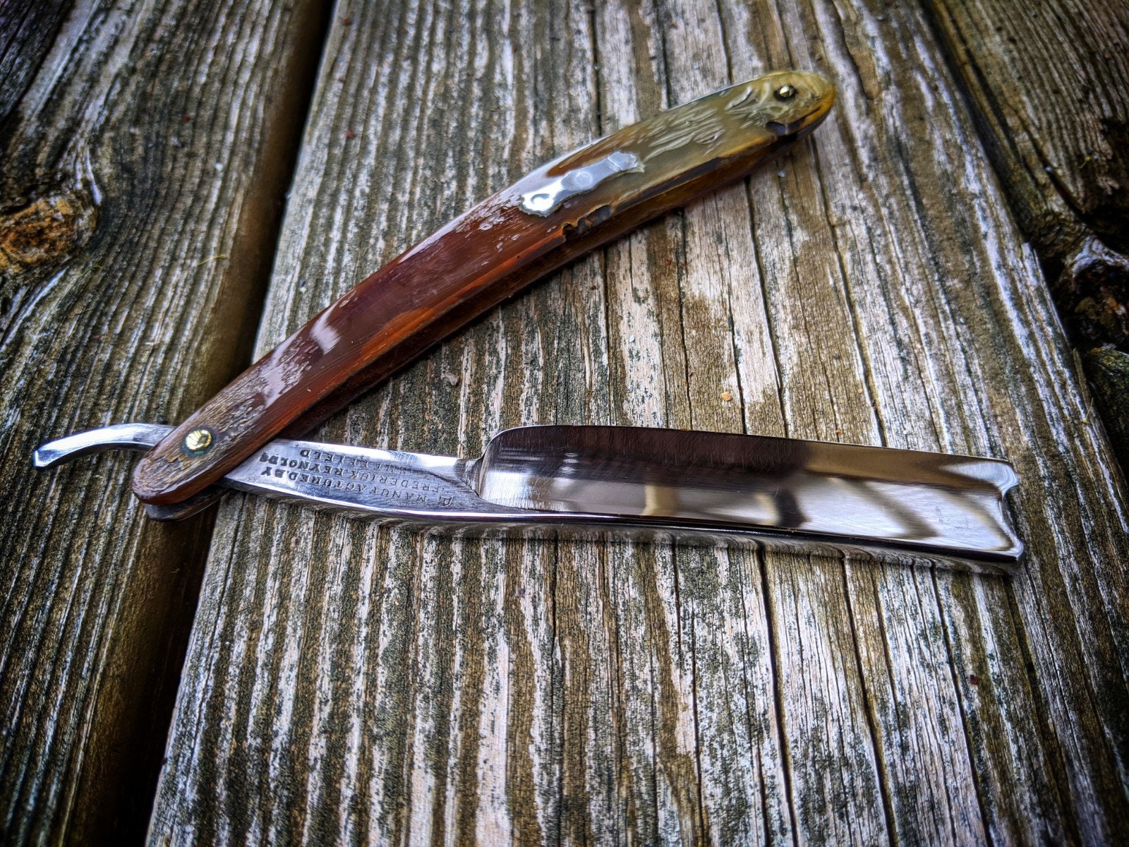 Frederick Reynolds Sheffield Straight Razor Early 1900s Excellent Shave ...