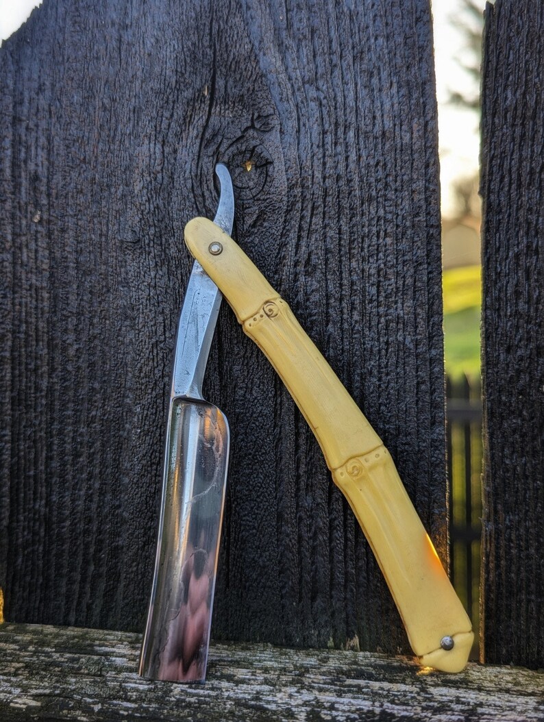 Shapleigh Hardware Co Straight Razor 5/8 Fancy Scales Shave Ready - Etsy