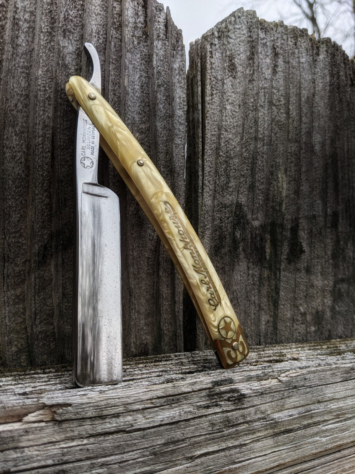 Vintage Straight Razor Carl Monkhouse Excellent shave ready Carl ...