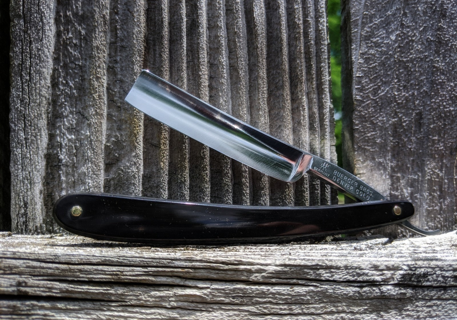 Vintage 5/8” J.A. Henckels No. 20 Straight Razor Shave Ready Solingen ...