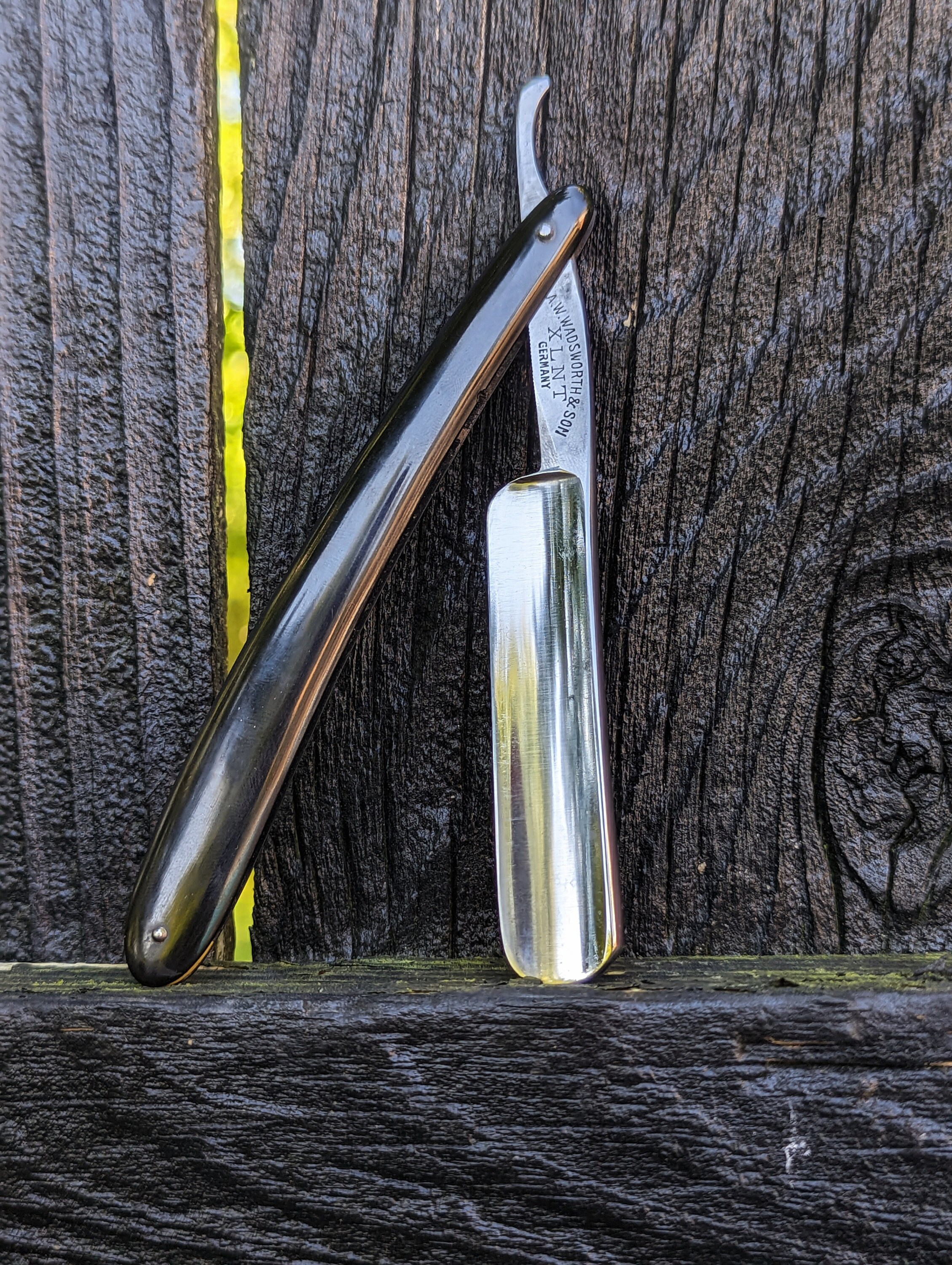 big Chief Native American Straight Razor Pathfinder Shave Ready XLNT