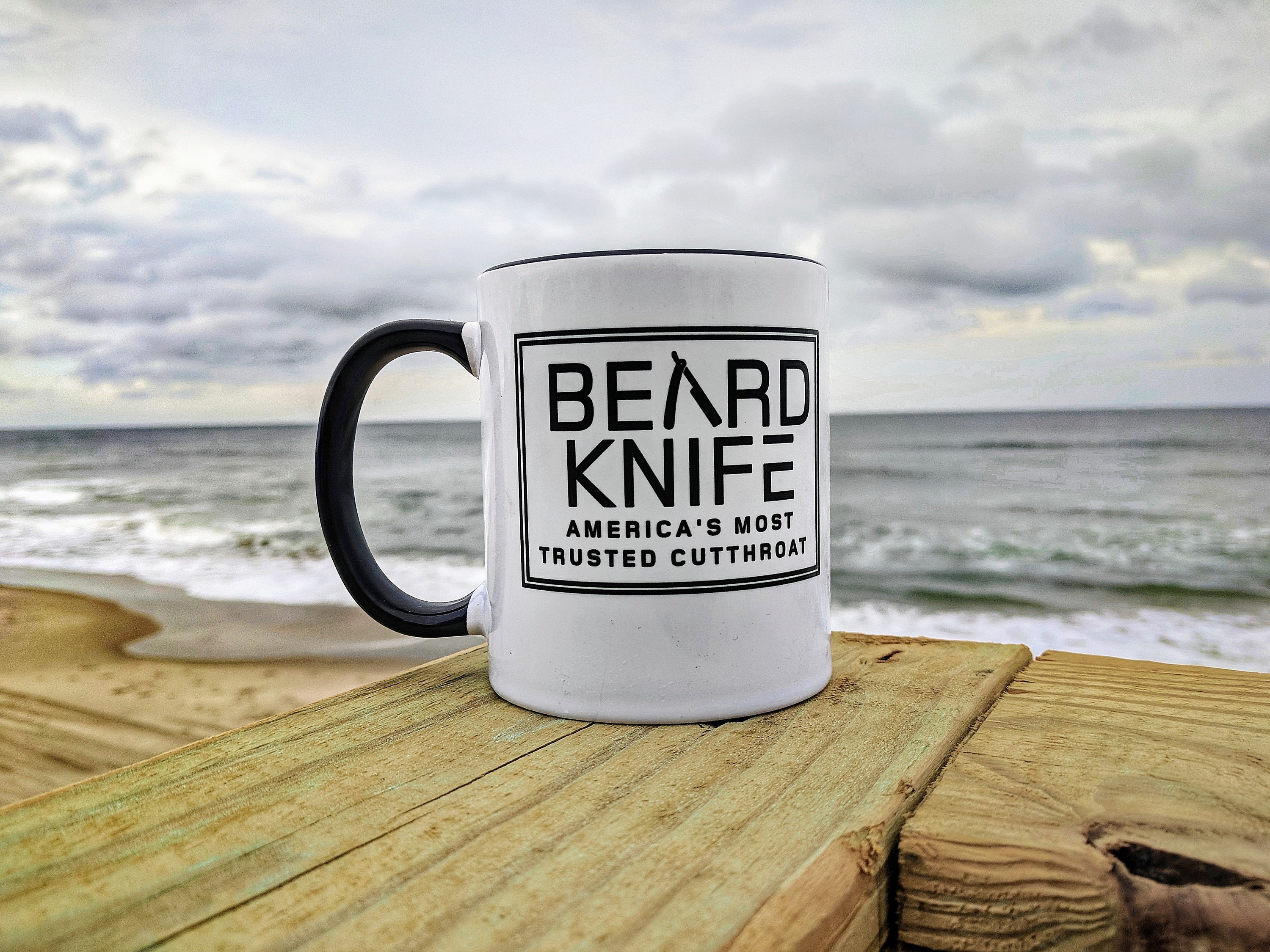 Wet shave Straight razor Coffee Mug Beard Knife Cutthroat