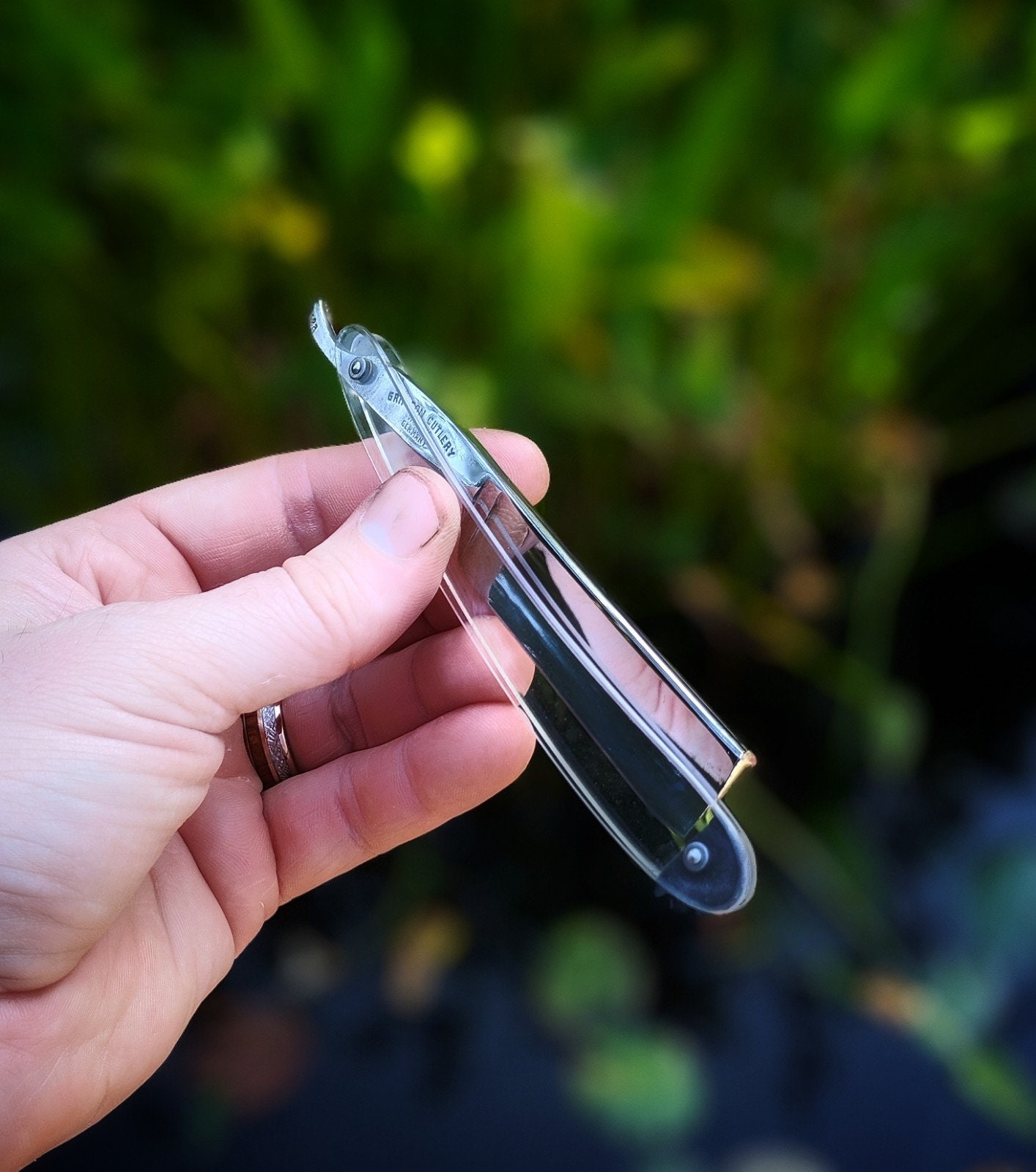 Vintage Griffon Cutlery Works Germany-Griffon XX 67 - Straight Razor Shave